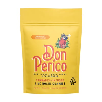 Tamarindo Mango Chamoy (100mg) | Don Perico | Live Rosin Gummies - Jane