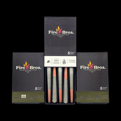 Oro Blanco Preroll Packs by Fire Bros [.5g] | Fire Bros. | 5 Pack ...
