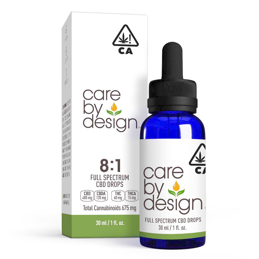 CBD 8:1 [30ml] (75mg) | Care By Design | Sublingual Drops - Jane
