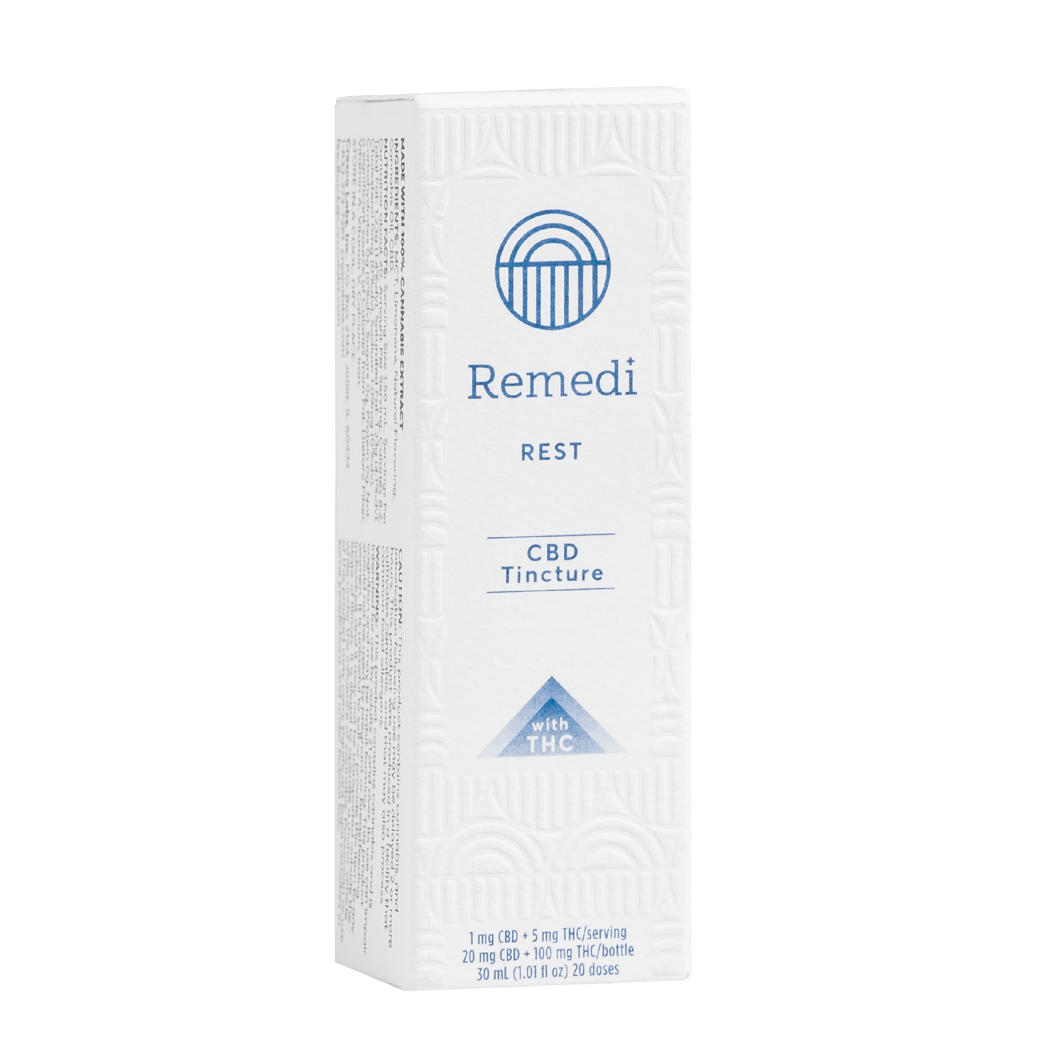 1:5 Rest (20mg CBD/100mg THC) | Remedi™ | Tincture - Jane