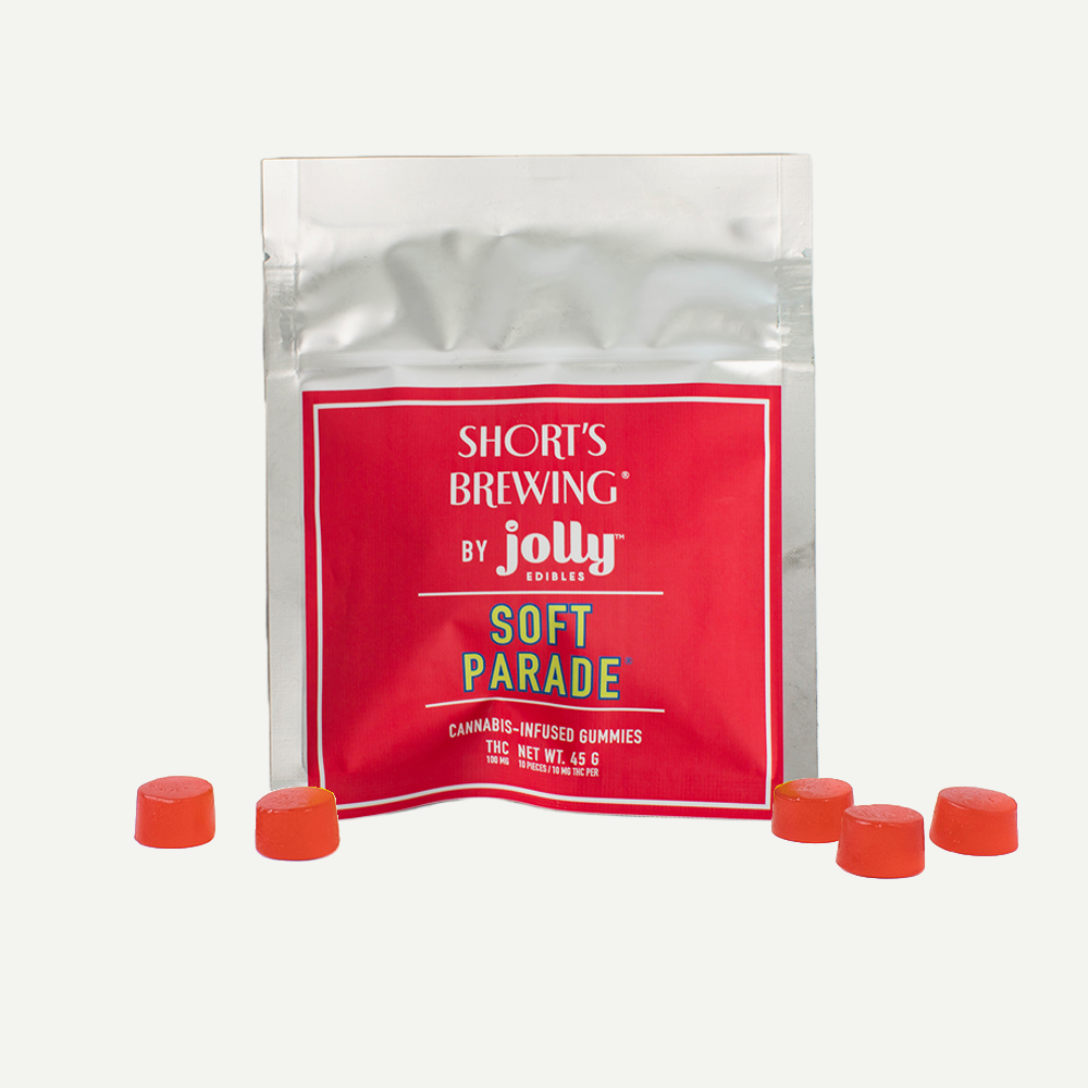 Short's Soft Parade [10pk] (100mg) | Jolly Edibles | GF Gummies - Jane