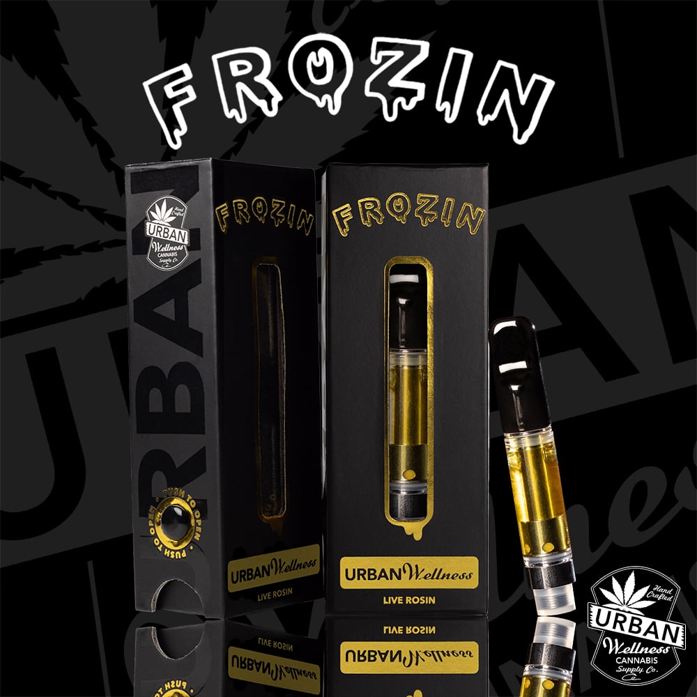 Khalifa Kush - Live Rosin Cart | Urban Wellness | Frozin Cartridge - Jane