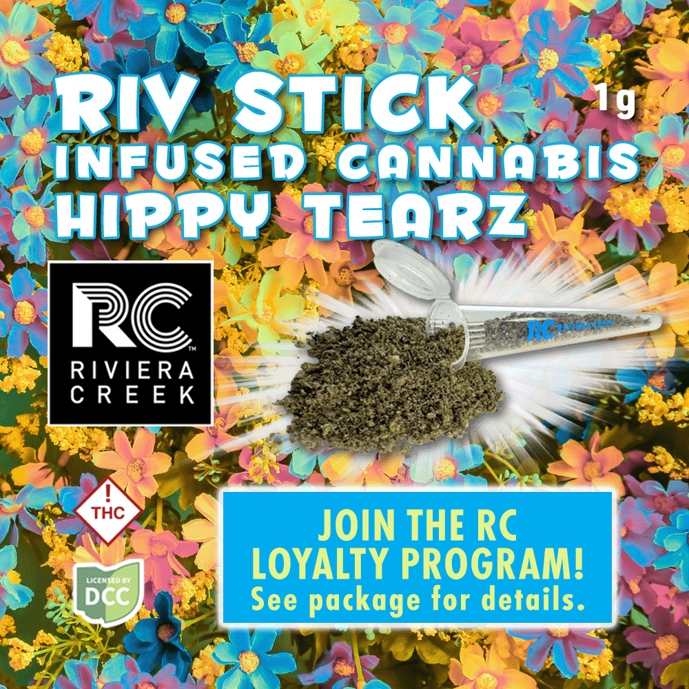 Hippy Tearz - 1g Riv Stick - Hybrid | Riviera Creek | Bloom