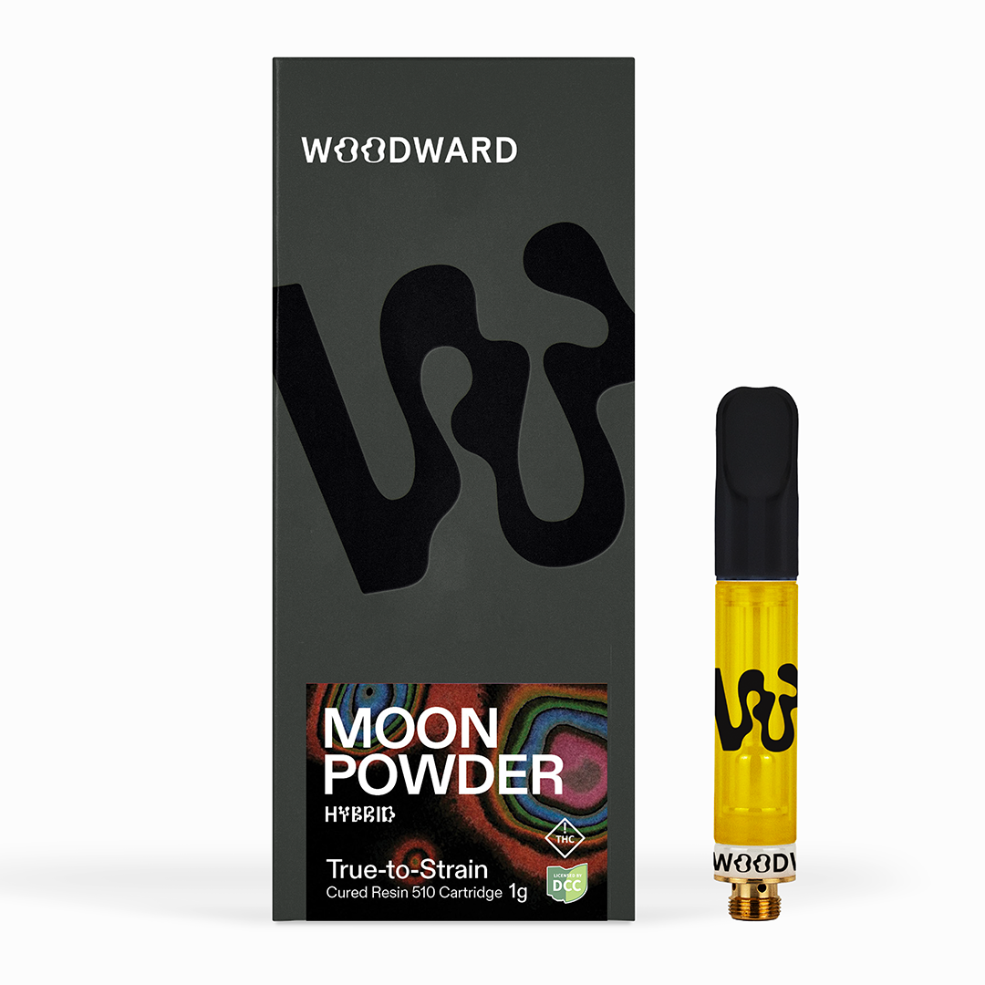 Moon Powder - 1g Cured Resin Cart - Hybrid | Woodward Fine Cannabis | Bloom