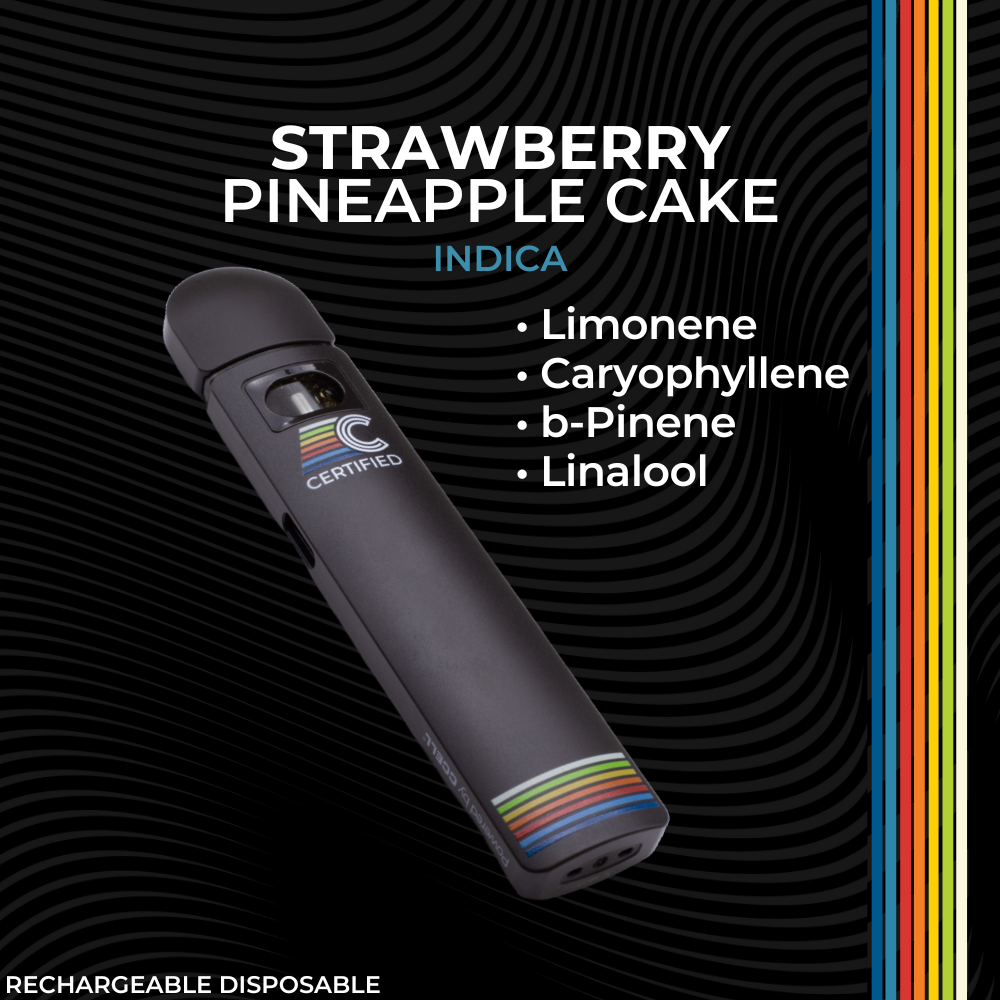 Strawberry Pineapple Cake [1g] | CERTIFIED | Flex Disposable - Jane