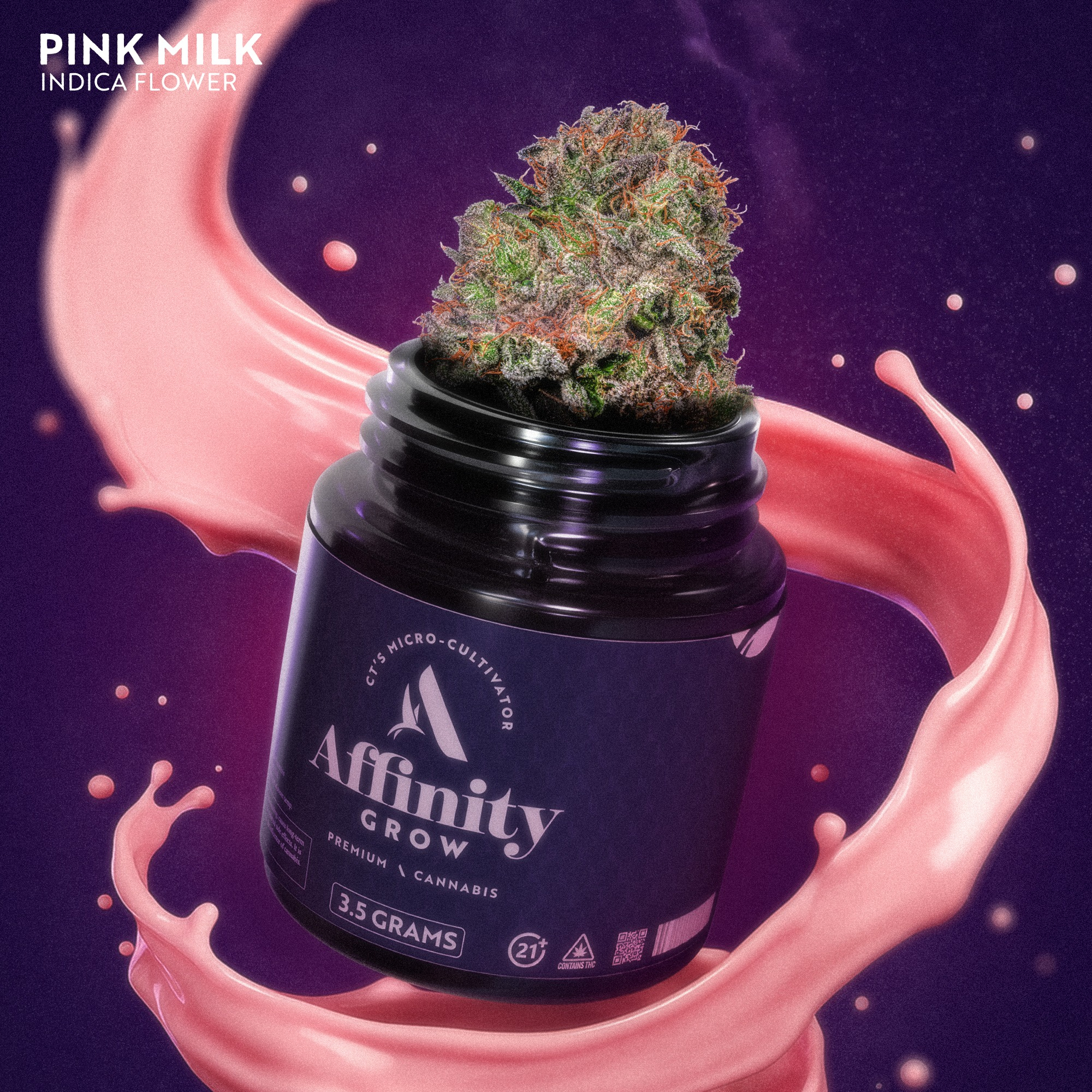 Shop Affinity Grow - Pink Milk (I) Flower C0090000680 | Fine Fettle ...