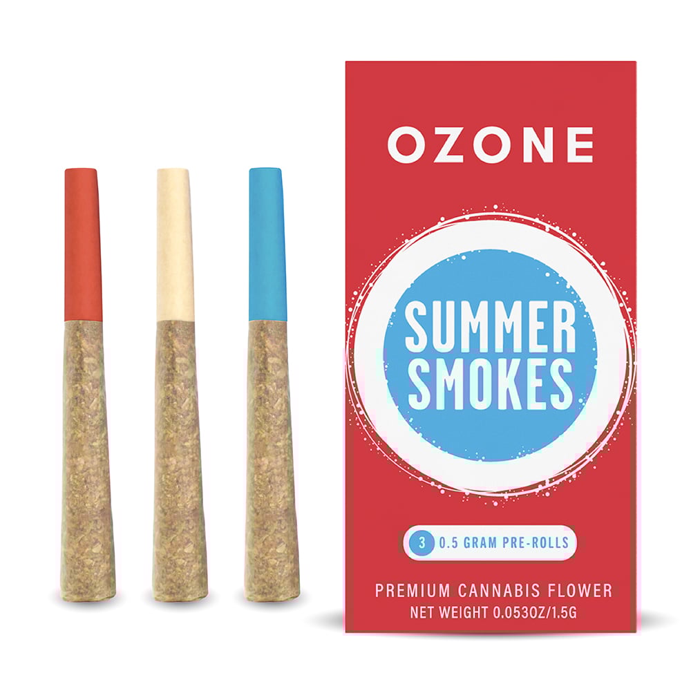 Summer Smokes [.5g] | Ozone | 3 Pack Pre Roll - Jane
