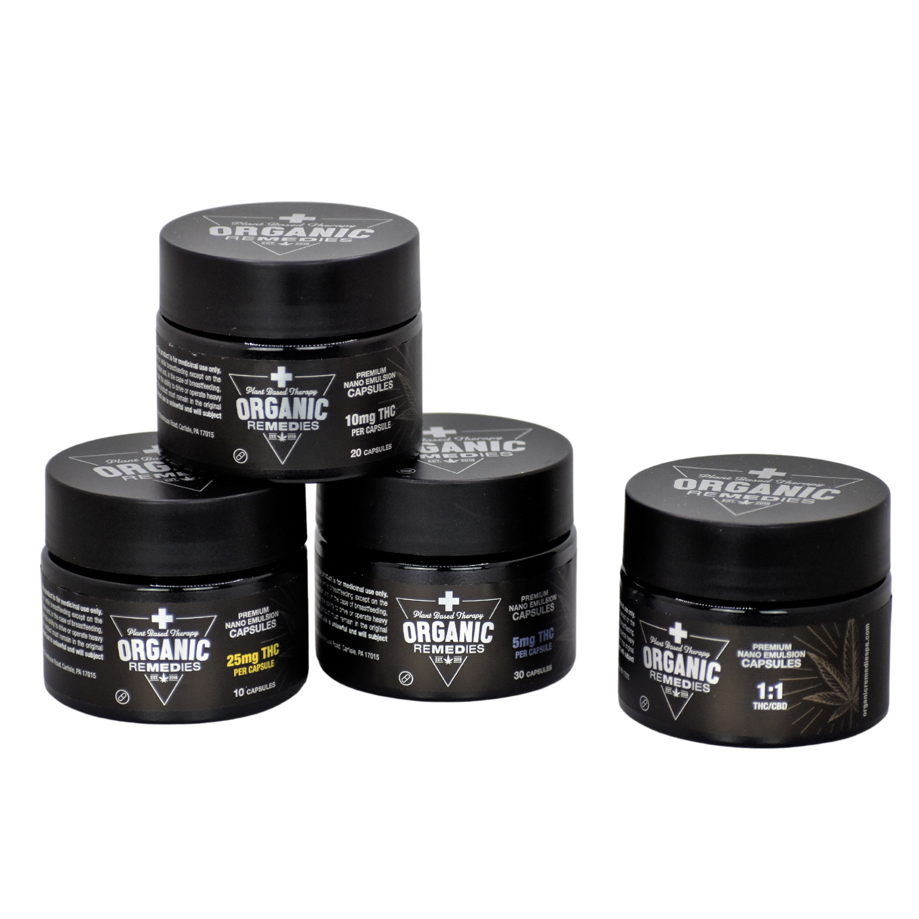 1:3 Nano Emulsion Capsules [20pk] (100mg CBD/ 300mg THC) | Organic ...