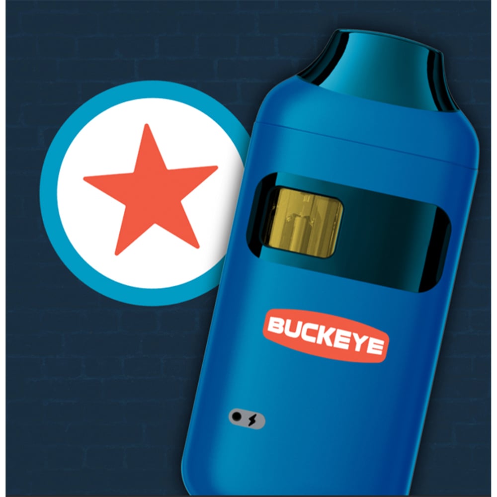 Black Ice - 1g Distillate Disposables - Hybrid | Buckeye | Bloom