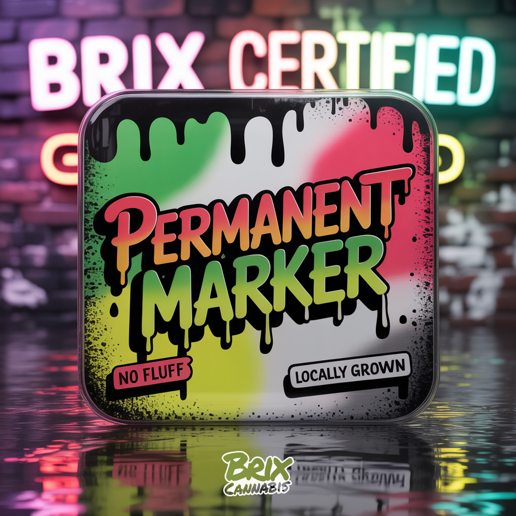 Shop BRIX Cannabis - Permanant Marker (I) Flower C0101000251 | Fine ...