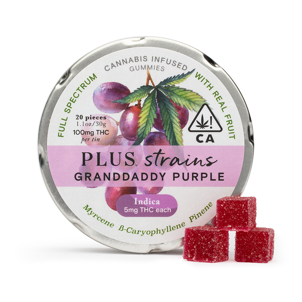 Granddaddy Purple [20pk] (100mg) | Plus Products | Gummies - Jane