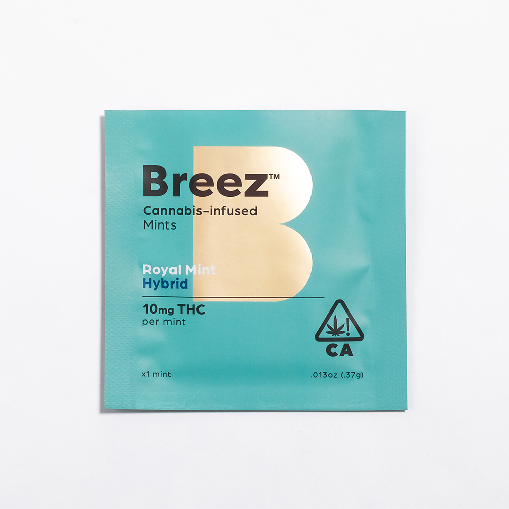 Royal Mint Hybrid Sample [1pk] (10mg) | Breez | Mints - Jane