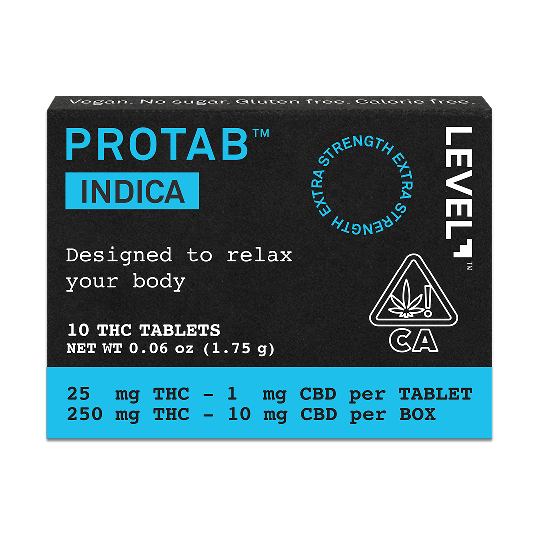 PROTAB Indica 10pk 250mg LEVEL Protab Jane