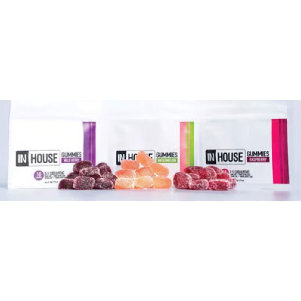 Blood Orange 5:1 [10pk] (500mg CBD/100mg THC) | In House | Gummies - Jane