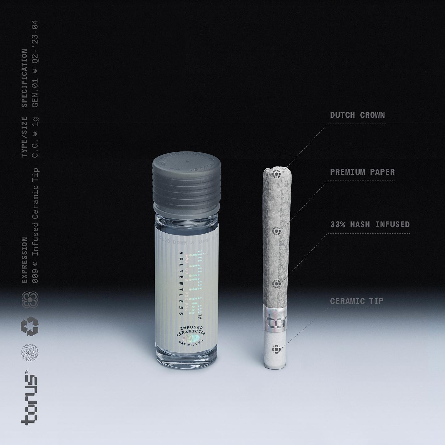 Cantucci x Tropicana Cookies [1g] | Torus | Ceramic Tip Hash Infused ...