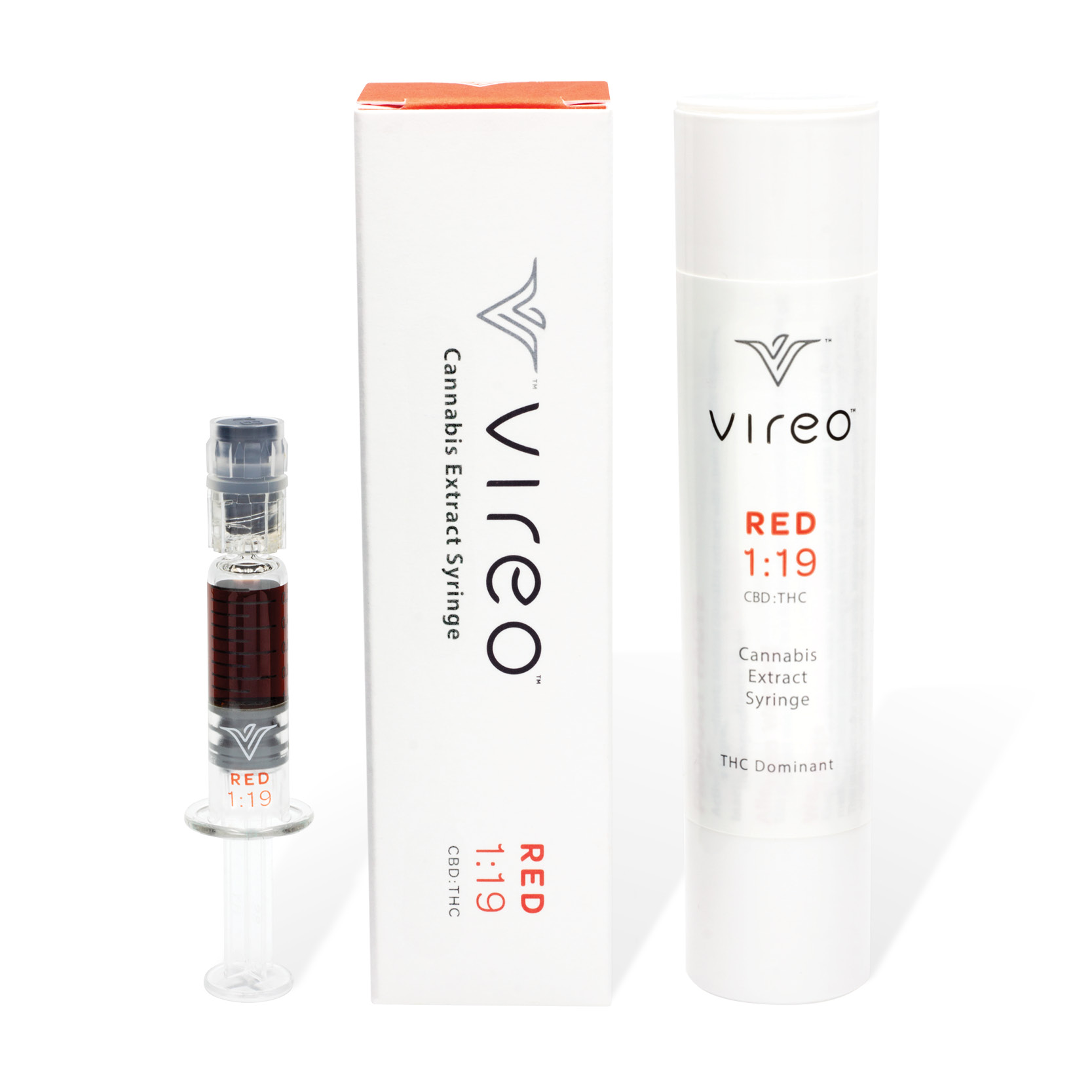 Red Distillate Vaporization Syringe [1000mg] (GNP) | Vireo | Red ...