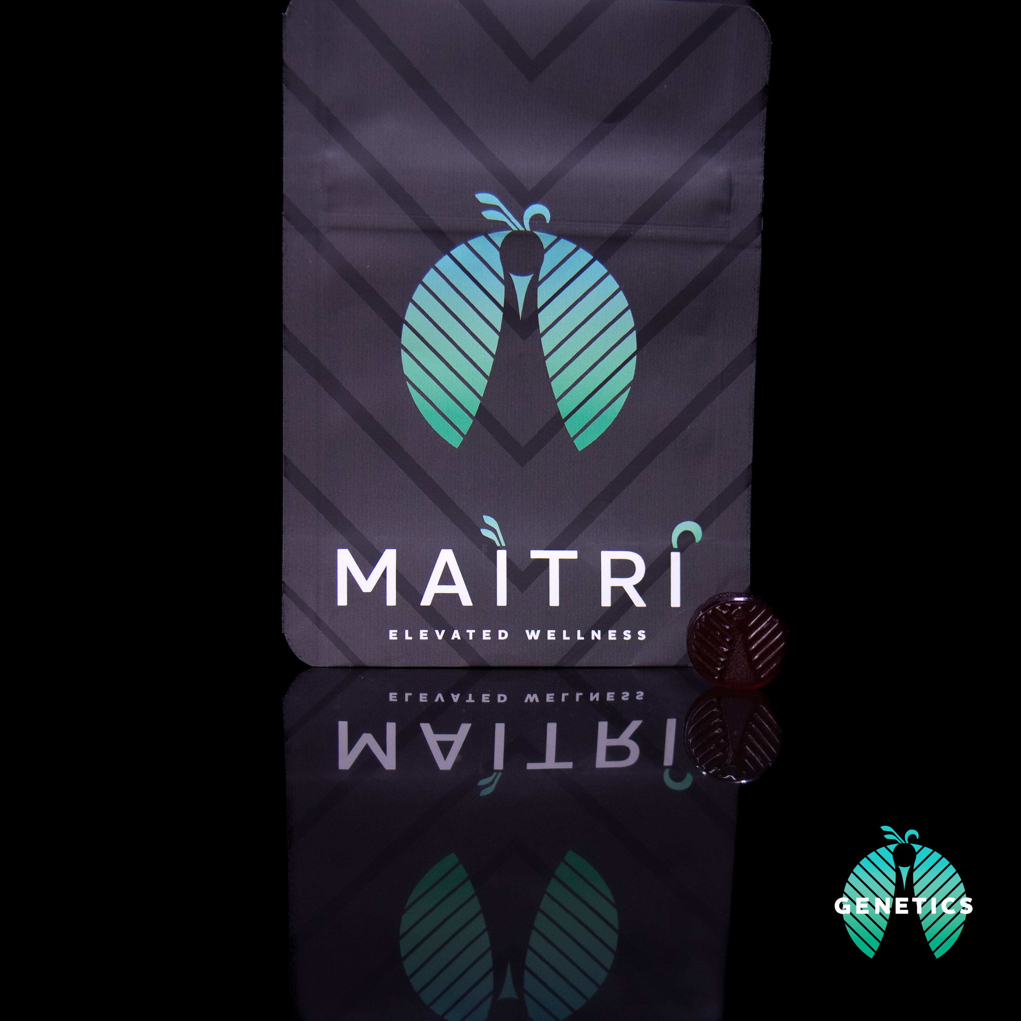 Raspberry 50mg THC Troches | 10 pack | Maitri Genetics | Troches - Jane