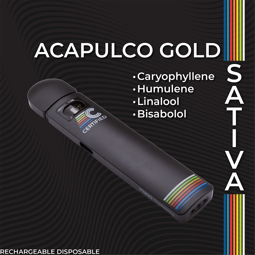Acapulco Gold [1g] | CERTIFIED | Flex Disposable - Jane