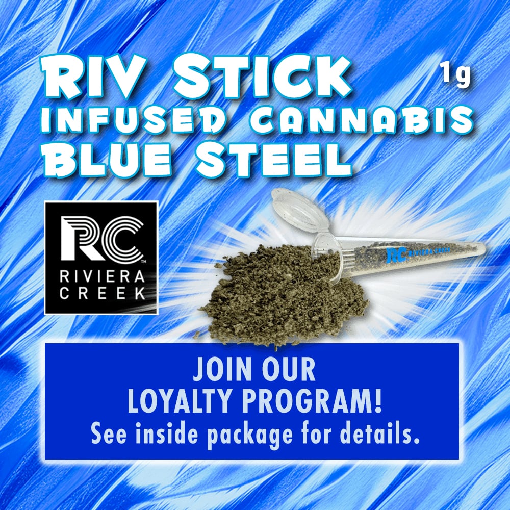 Blue Steel - 1g Riv Sticks - Sativa | Riviera Creek | Bloom