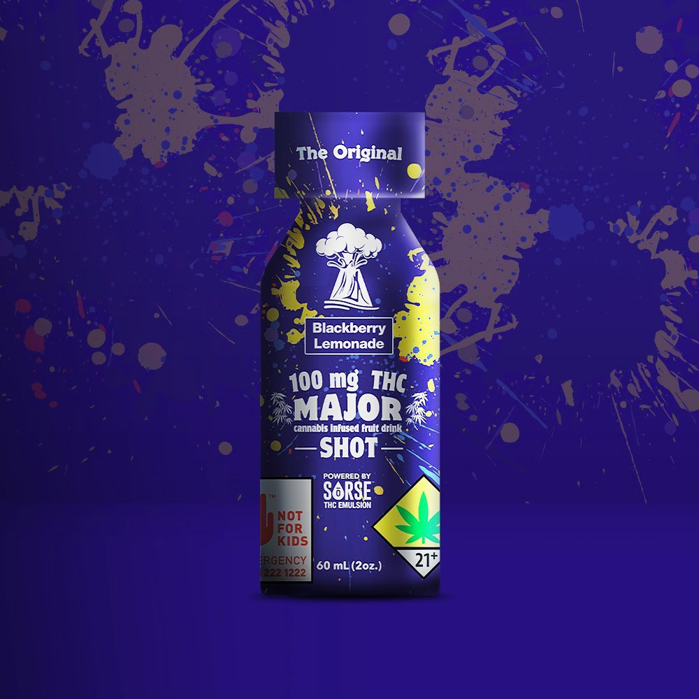 Blackberry Lemonade (100mg) | Major | Drink - Jane