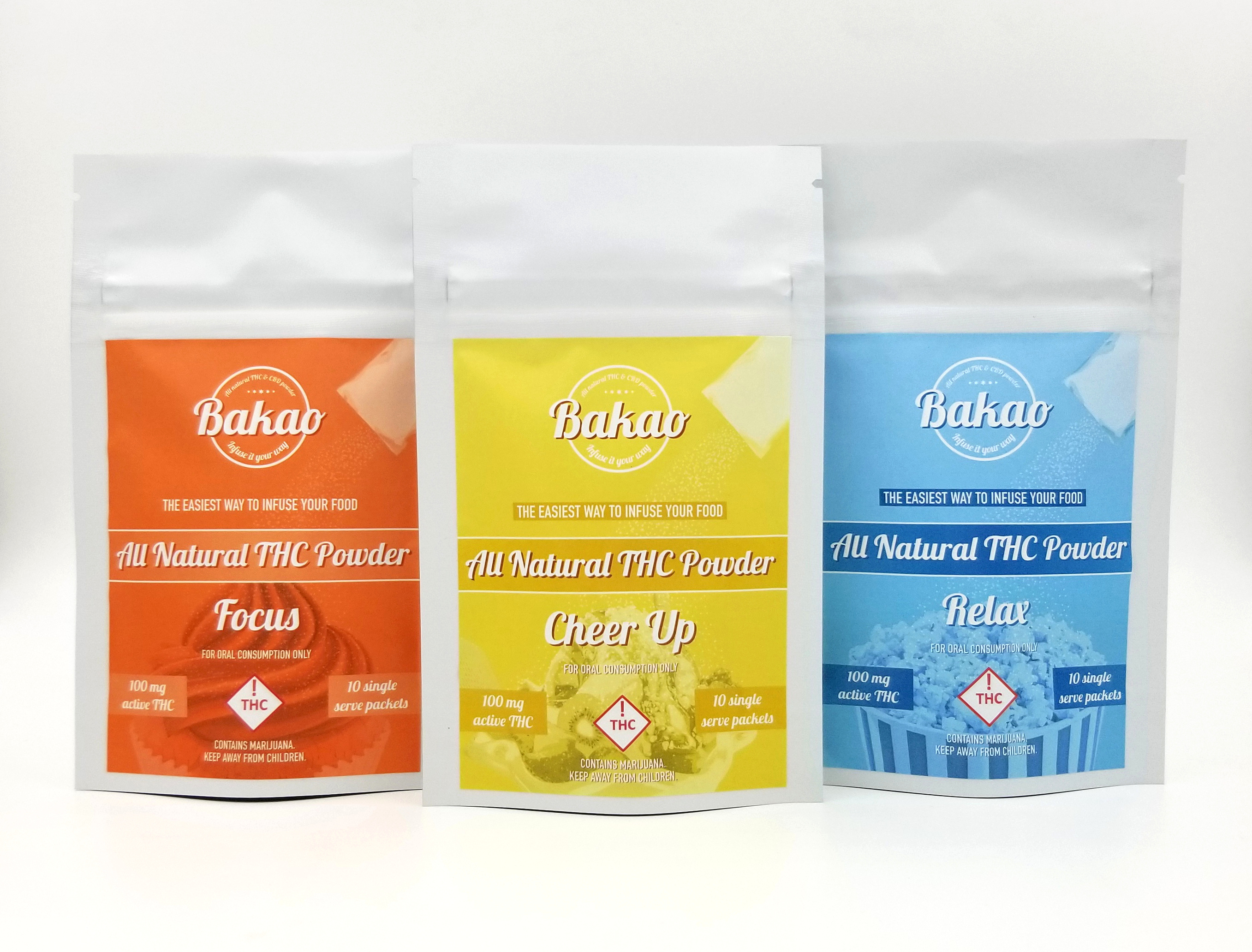 Relax [10pk] (100mg) | Bakao | THC Powder - Jane