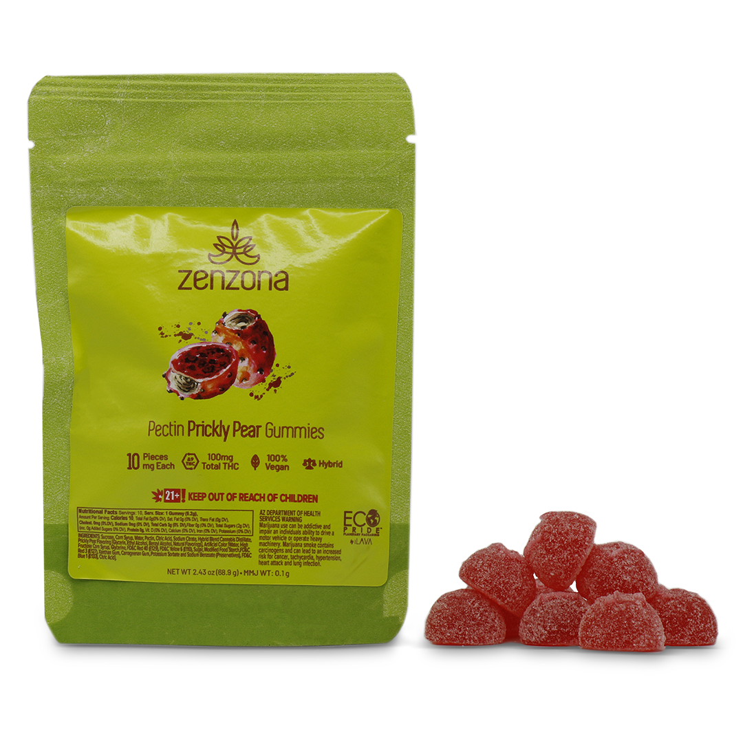 Prickly Pear - Hybrid (100mg) | zenzona | Vegan Gummies - Jane