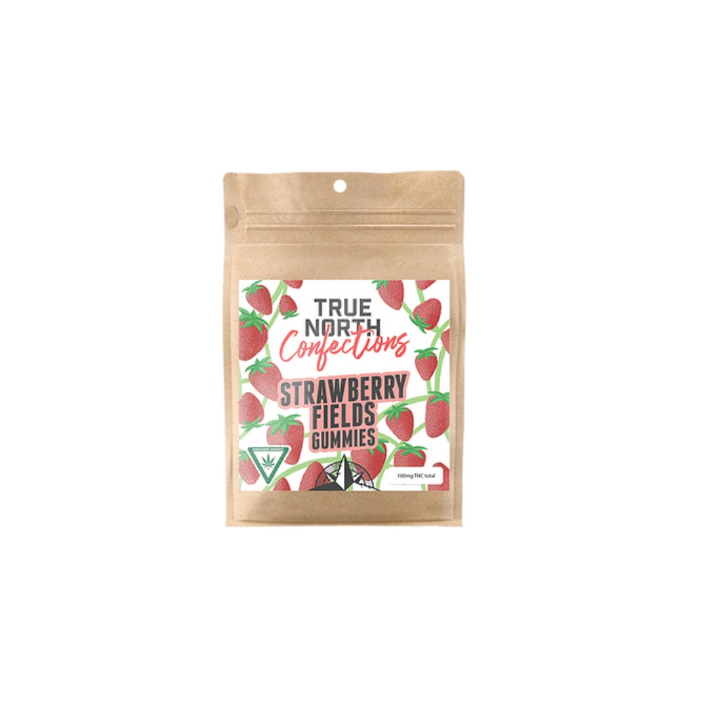 Strawberry Field [10pk] (100mg) | True North Confections | Gummies - Jane