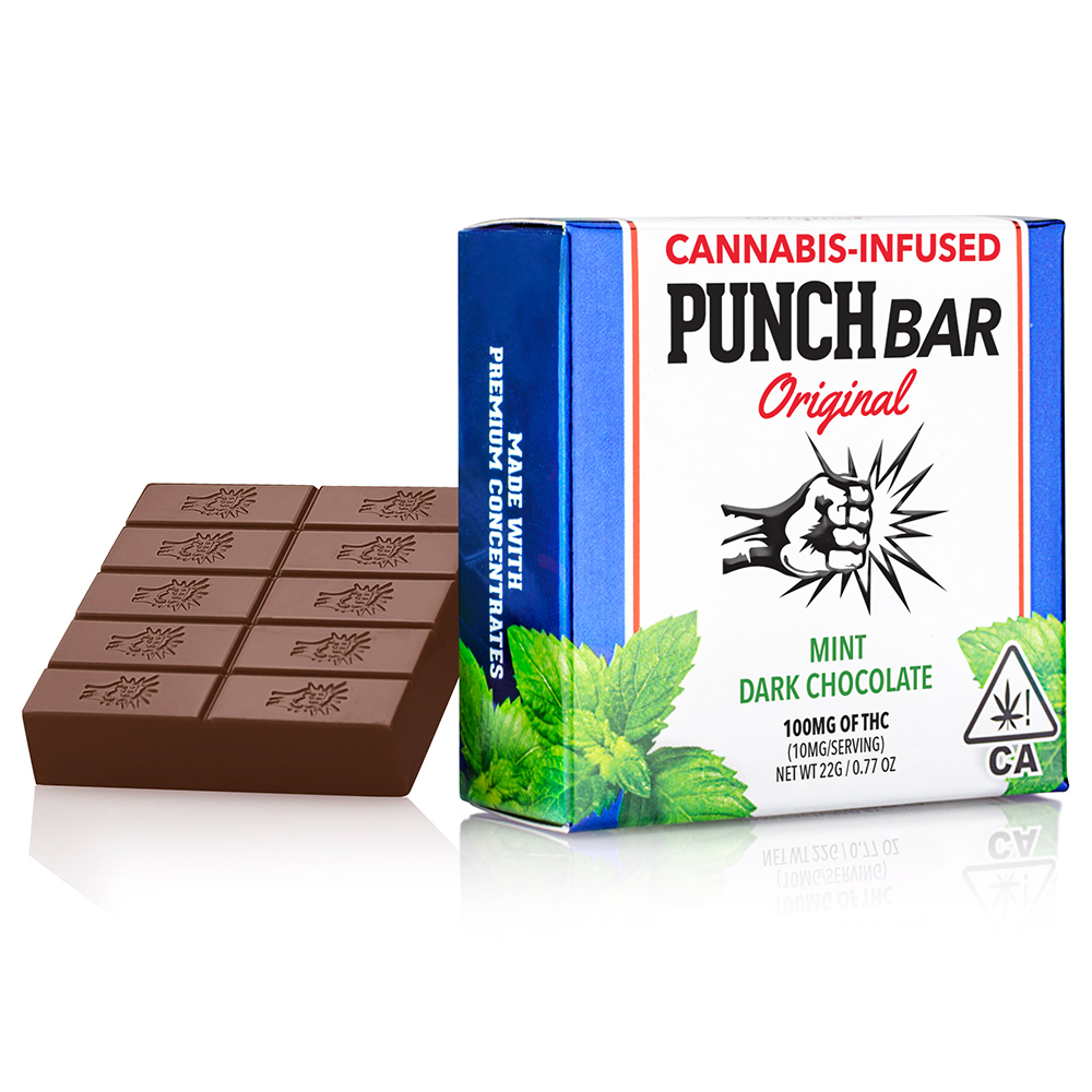Buy Punch Mint Dark Chocolate (100mg) - Cookies Mission Valley Dispensary