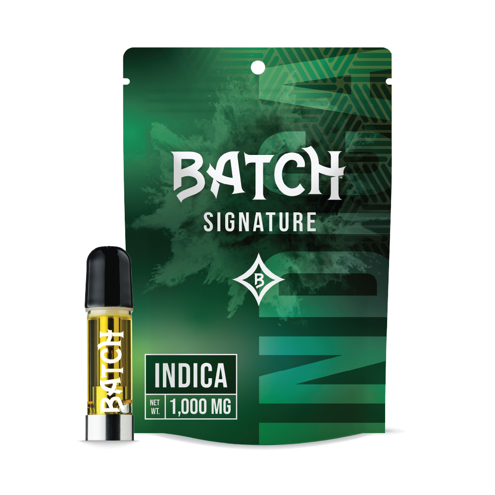Signature Indica Suga Cane Cart 1G | Batch - Full-Spectrum Cartridge ...
