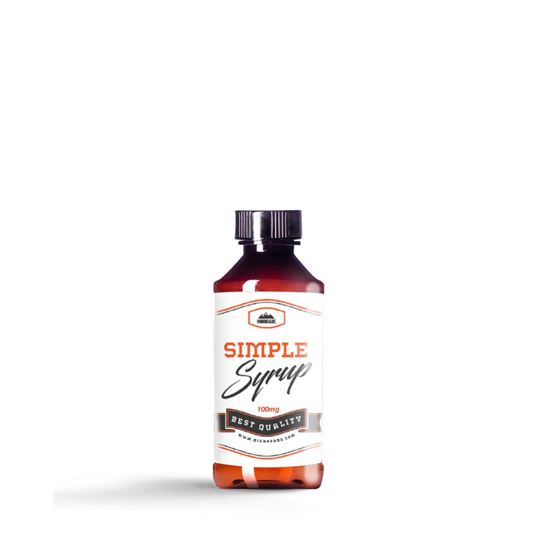 Simple Syrup (100mg) | HIGHGRADE BRANDS | Syrup - Jane