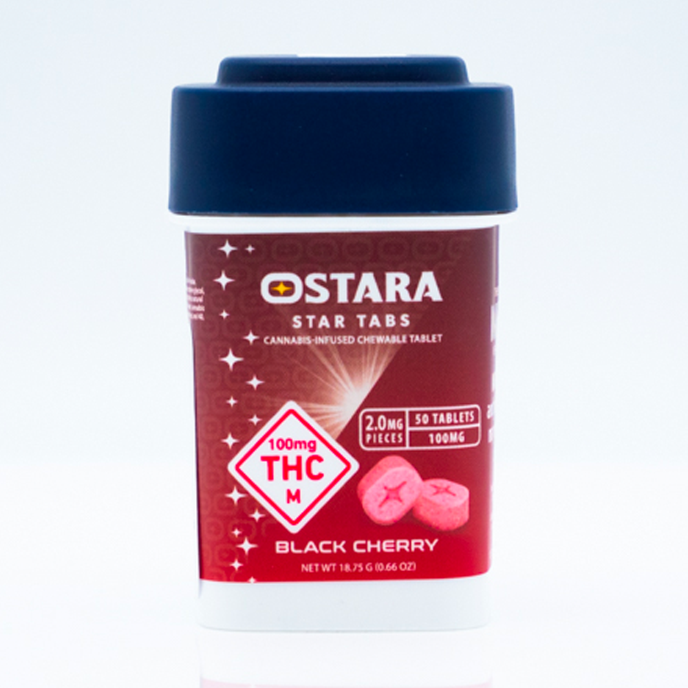 Black Cherry [50pk] (250mg) | Ostara Cannabis | Star Tabs - Jane