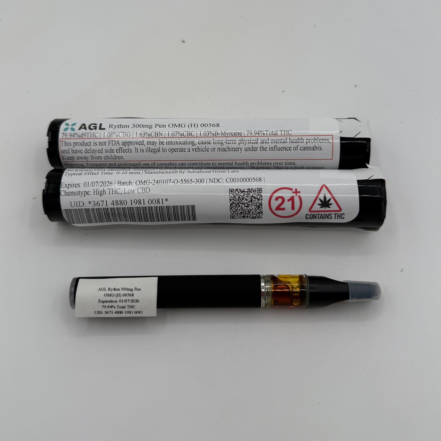 Rythm 300mg Pen Animal Face (I) 00534