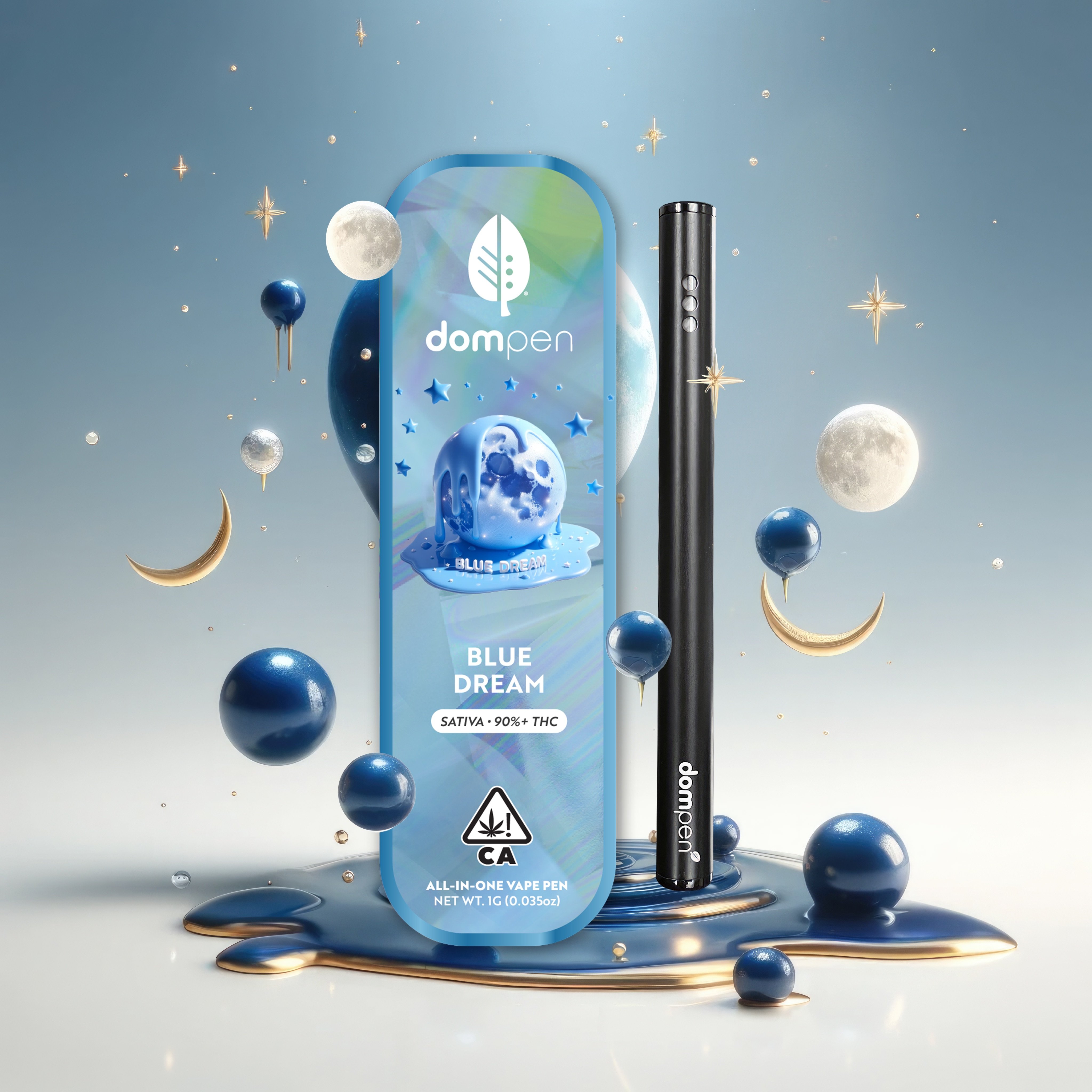 Shop dompen™ Blue Dream (Sativa) - 1G | Caroline Pharma (REC) Dispensary Federalsburg, MD