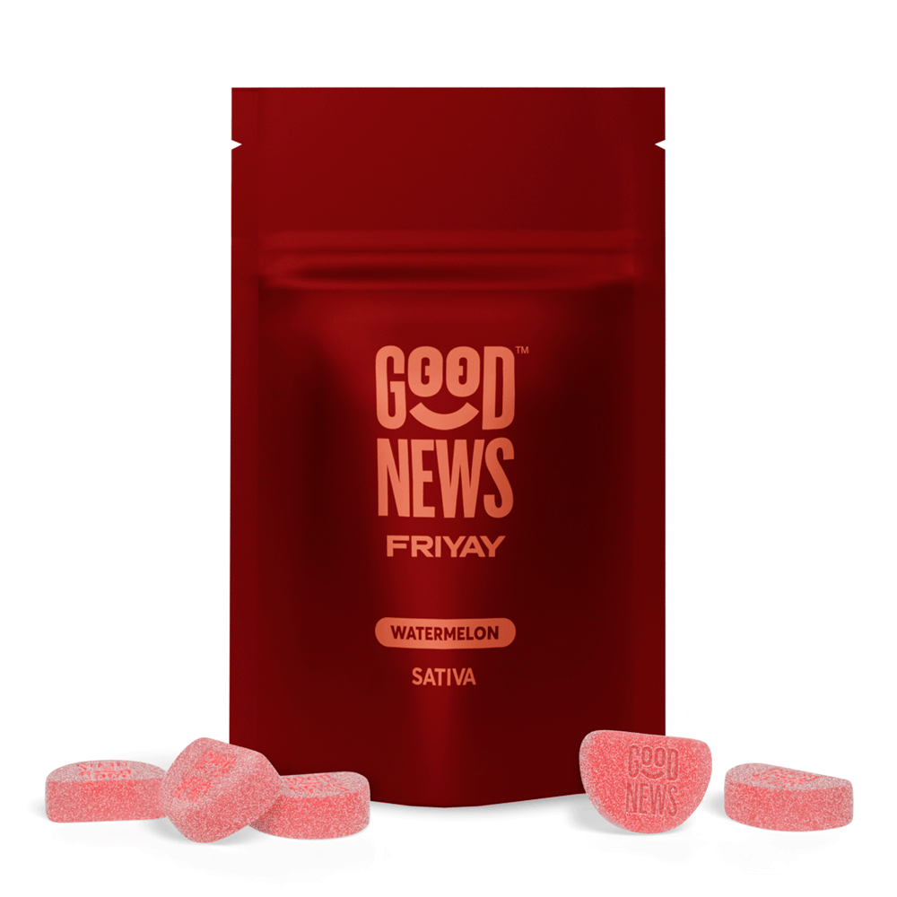 FRIYAY: Watermelon [20pk] (100mg) | Good News™ | Gummies - Jane