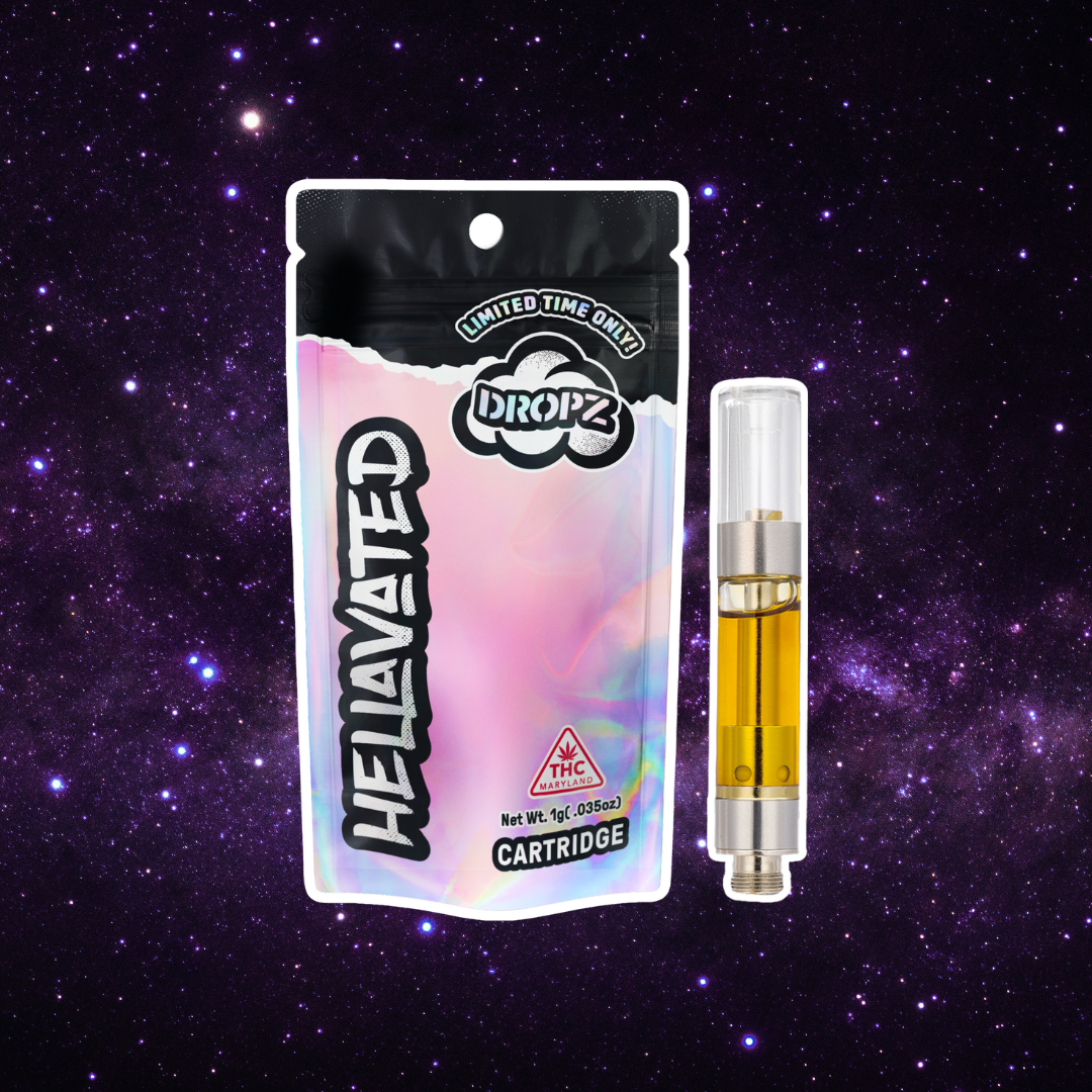 Huckleberriez - 1g Distillate Cart - Hybrid | Hellavated | Bloom