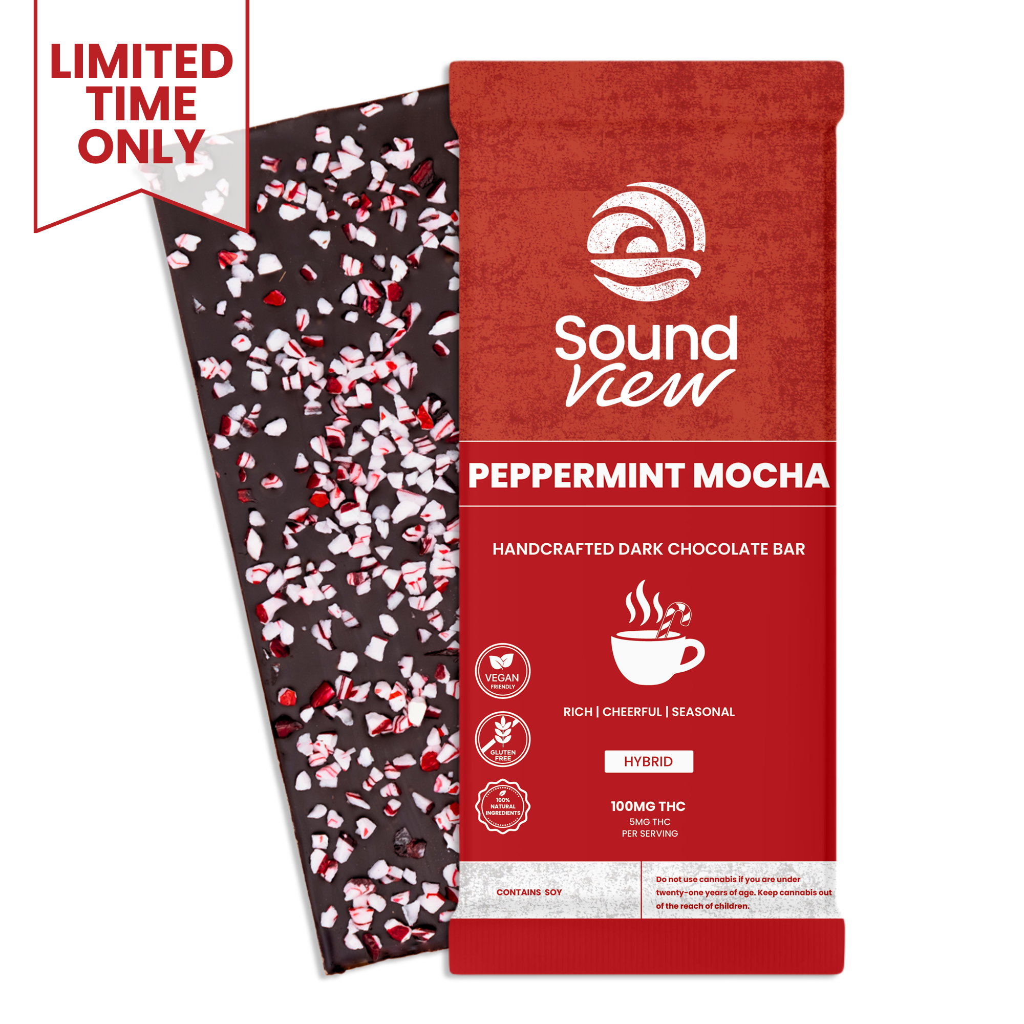 Shop SoundView - Peppermint Mocha (H) Dark Chocolate (4.67mg 20pk ...