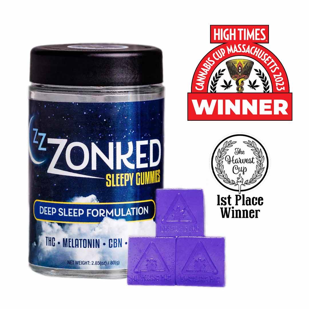 1:1:1 Zzzonked Sleepy Tutti Frutti Gummies [20pk] ( CBD:CBN:THC ...