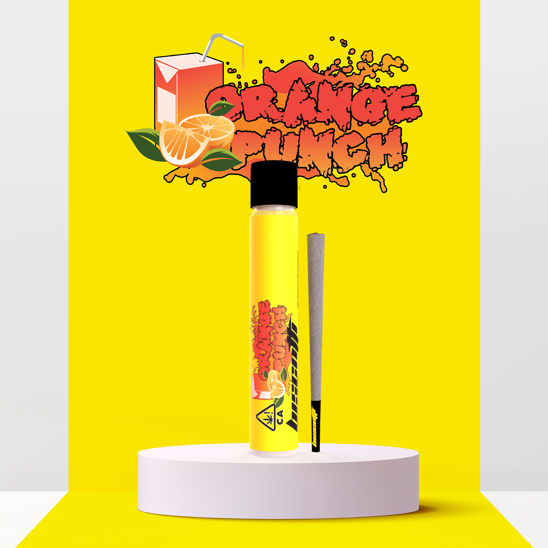 Orange Punch x Runtz [1g] | Biscotti | Hash Infused Preroll - Jane