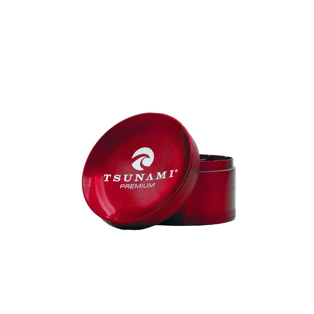 Sunken Top 63mm 4 Piece - Grinders | Tsunami Premium | Bloom