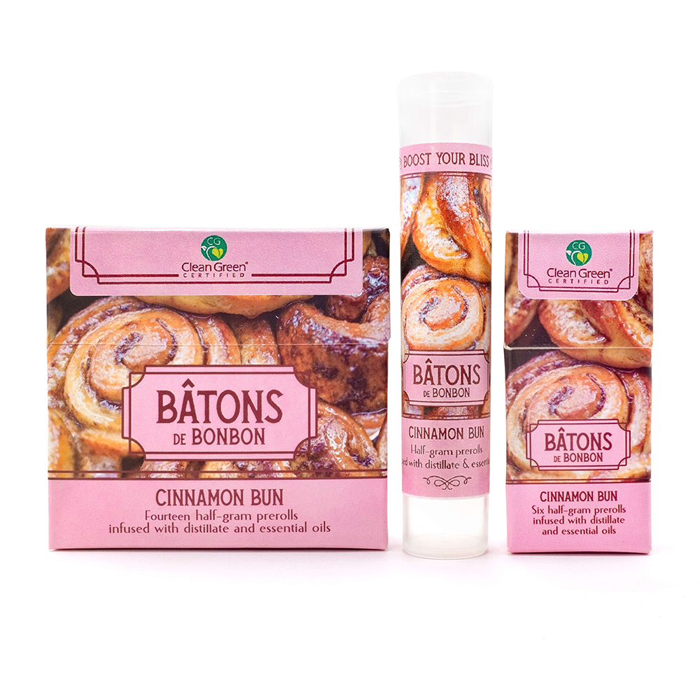 Cinnamon Bun [.5g] | Batons De Bonbon | Infused Pre Roll - Jane
