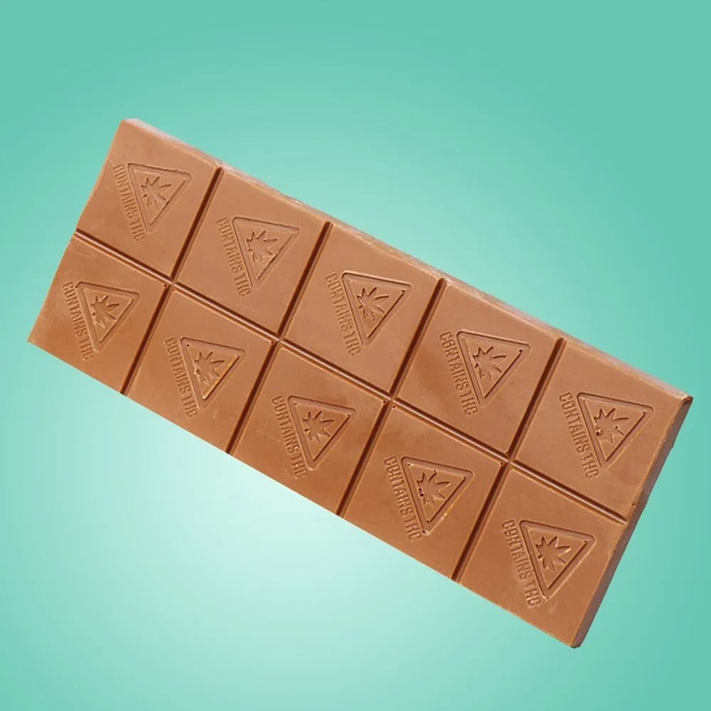 Caramel Milk Chocolate Bar (10mg) | Garden Remedies | Chocolate - Jane