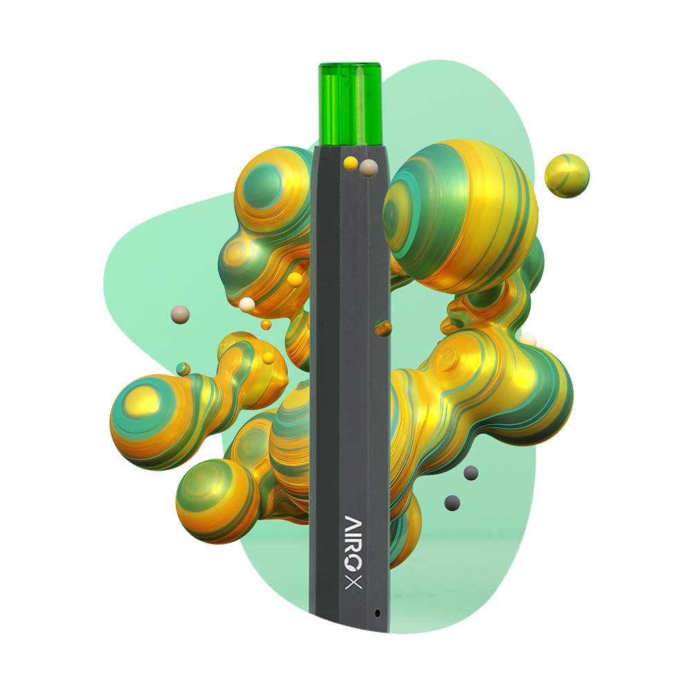 Grape Kush [500mg] | Airo Brands | AiroX Disposable - Live Resin Series ...