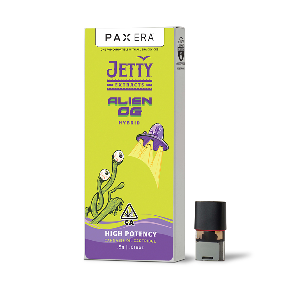 Alien OG | Jetty Extracts | High THC PAX Era Pod - Jane
