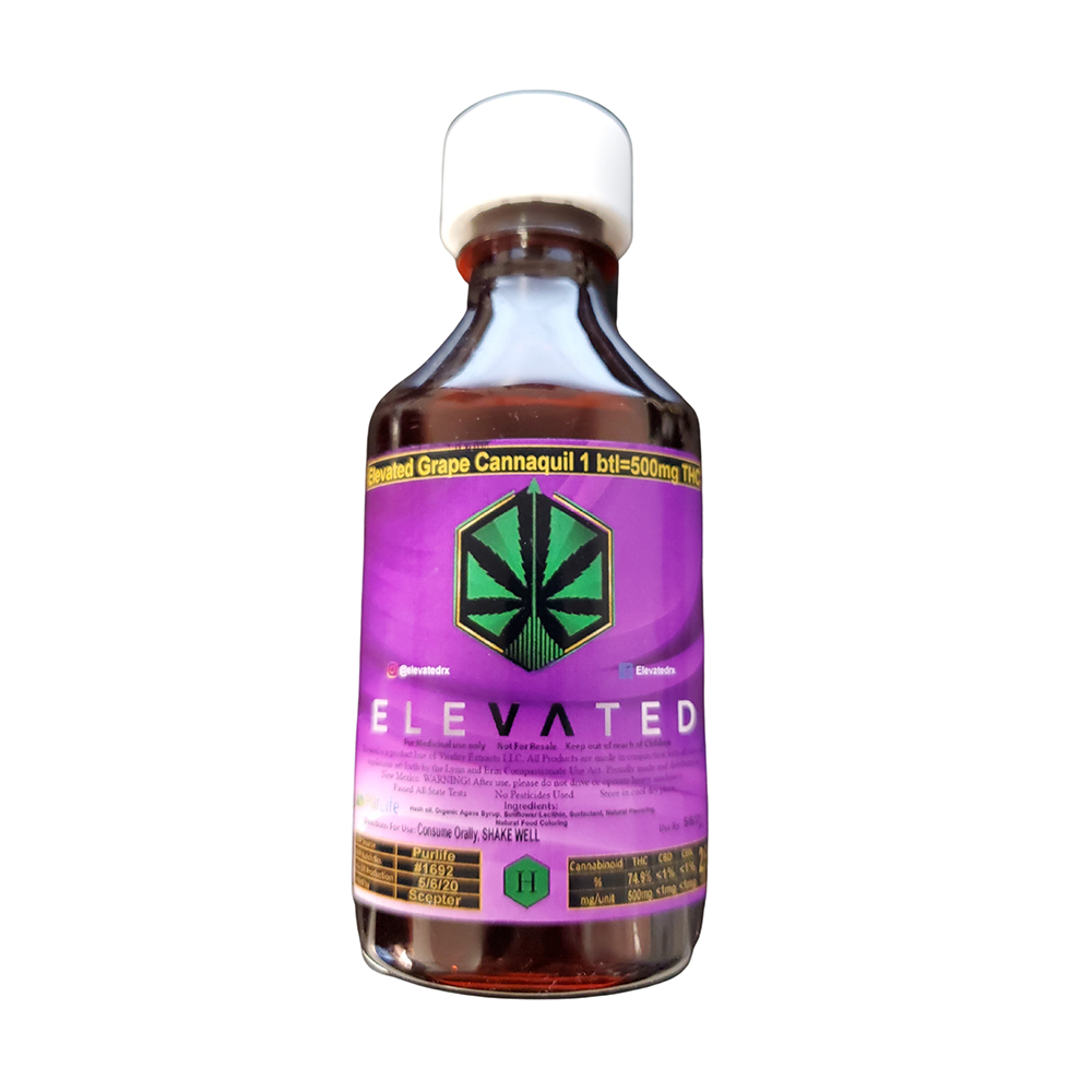 Grape [1.2oz] (200mg) | Elevated Edibles | Cannaquil - Jane