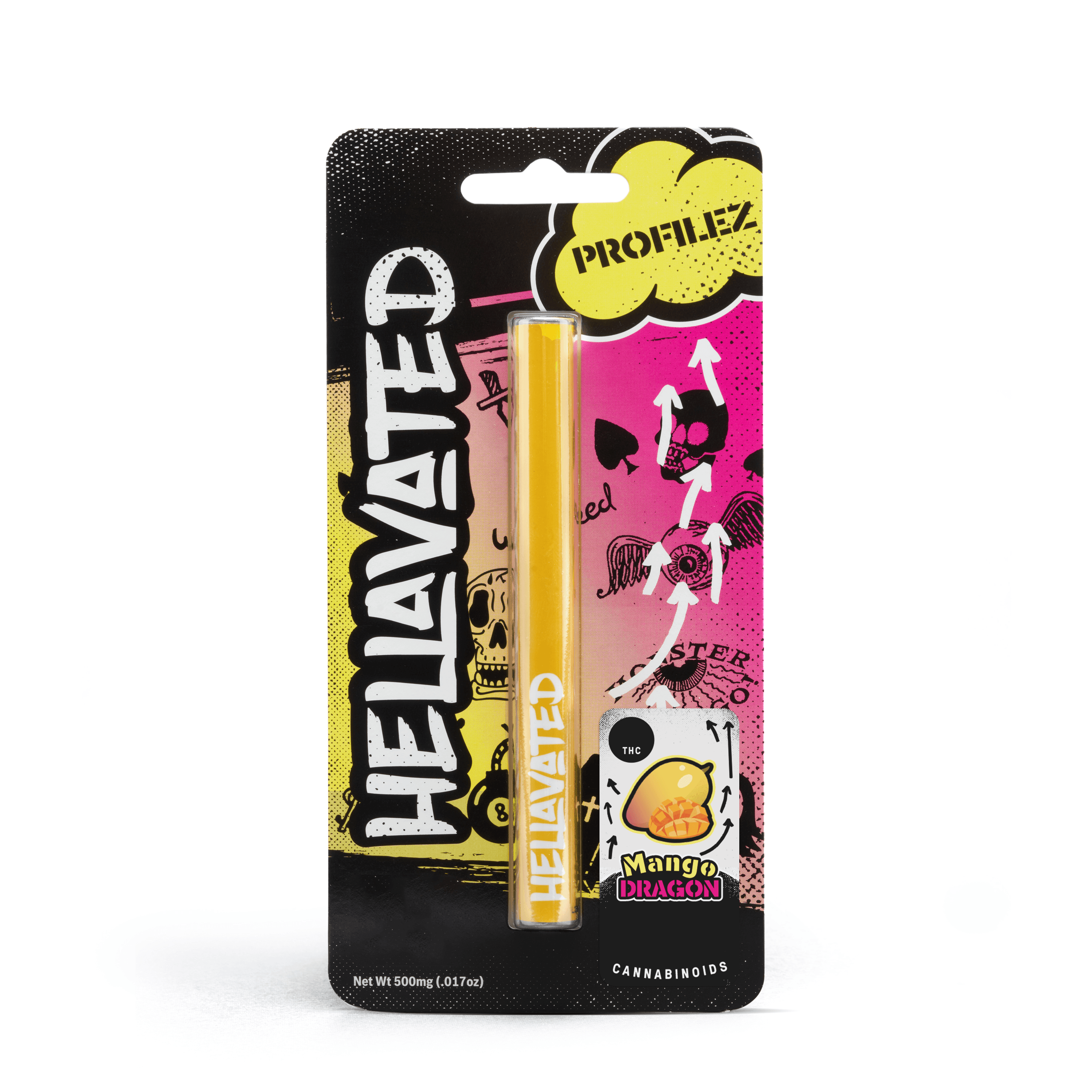 Mango Dragon [500mg] | Hellavated | Disposable Vape Pen - Jane