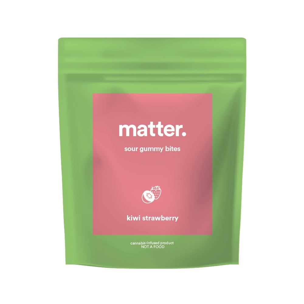 1:1 Kiwi Strawberry [20pk] (100mg CBD/100mg THC) | matter. | Gummy ...