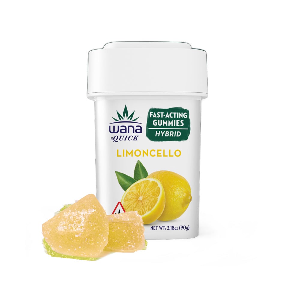 Limoncello - Hybrid [20pk] (100mg) | Wana | Quick Gummies - Jane