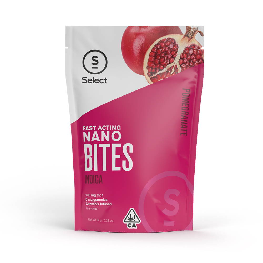 Pomegranate [20pk] (100mg) | Select | Nano Gummies - Jane