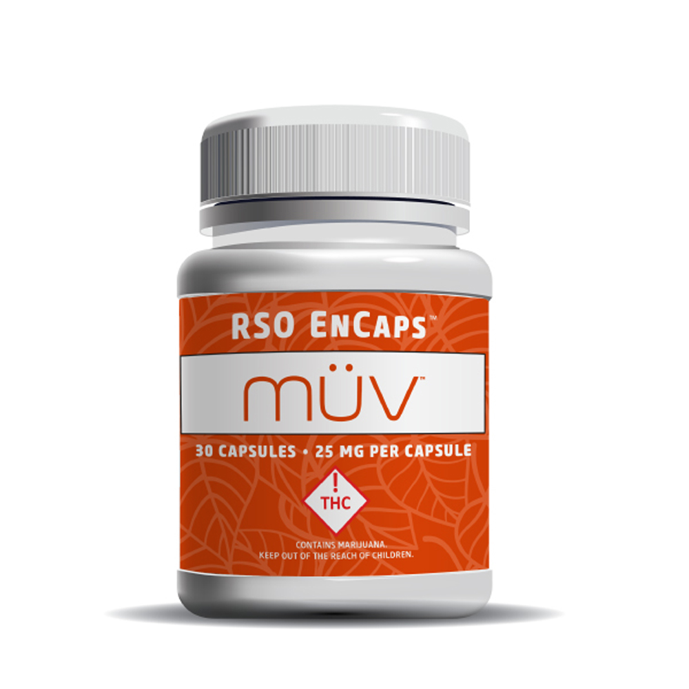 MÜV - RSO EnCaps – 30 Capsules (25.6mg) | Main Street Health | RSO ...