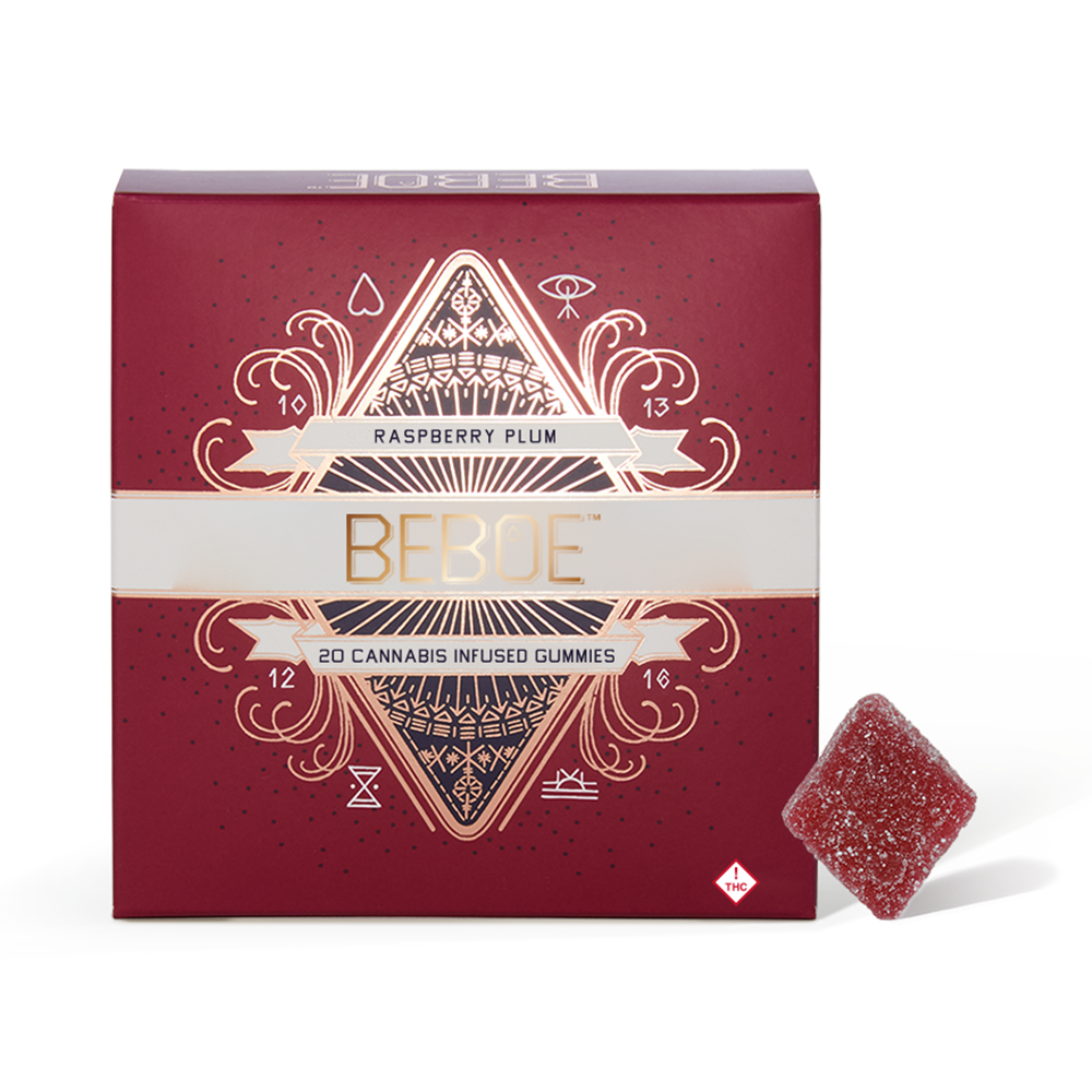 5:1 Plum Berry [20pk] (110mg THC/20mg CBN) | Beboe | Gummies - Jane